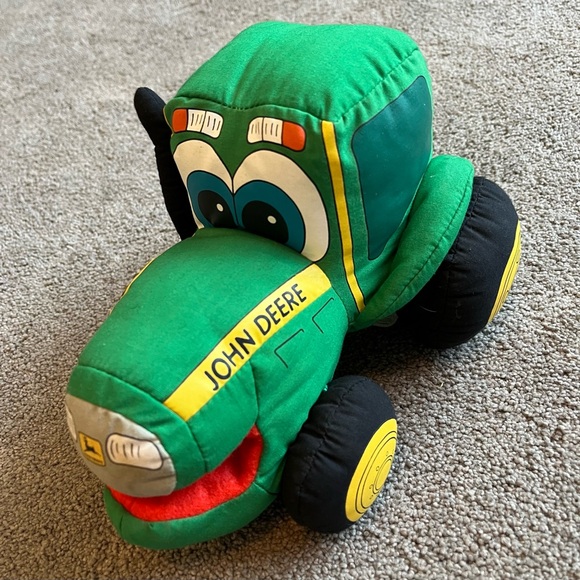 John Deere | Toys | Vintage 997 John Deere Tractor Plush | Poshmark